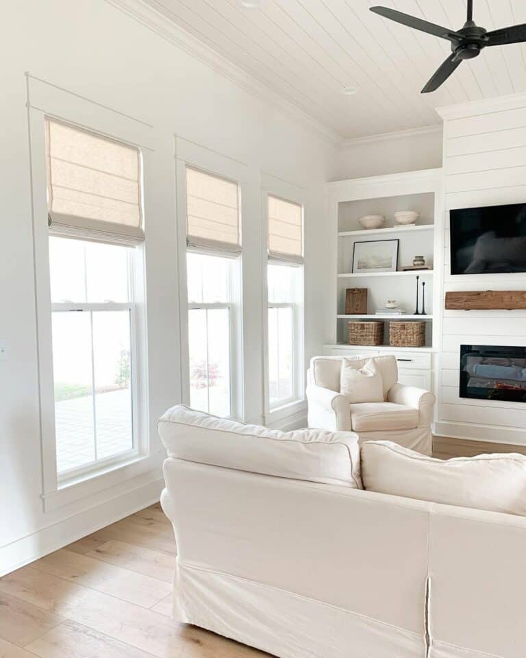 Large Modern Windows With Flat Trim - Soul & Lane