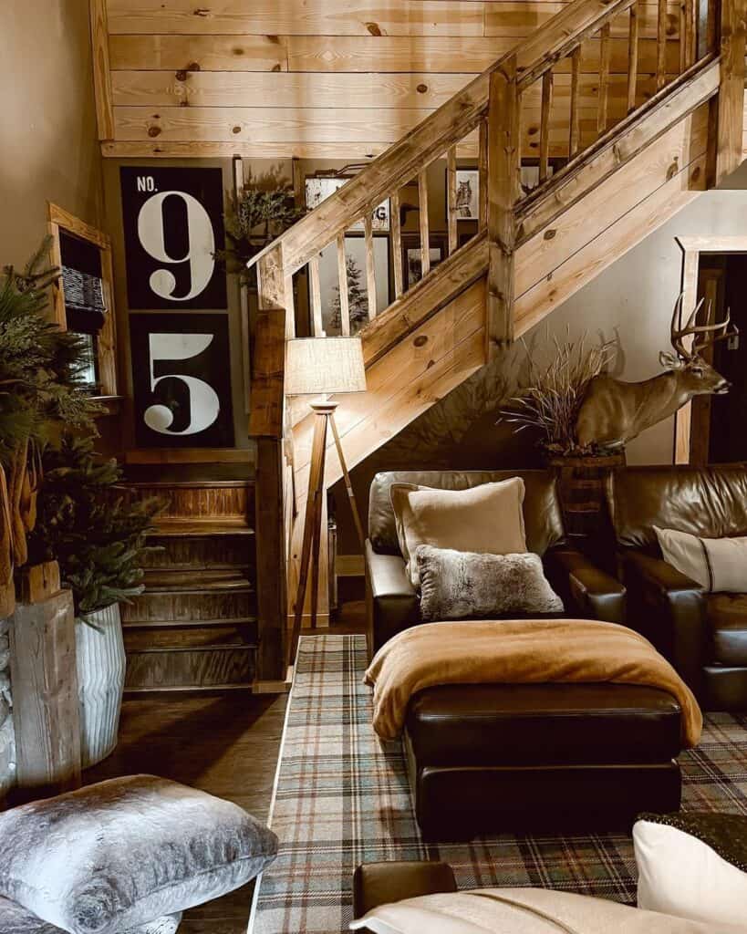 Rustic Living Room Ideas With Wood Paneling - Soul & Lane