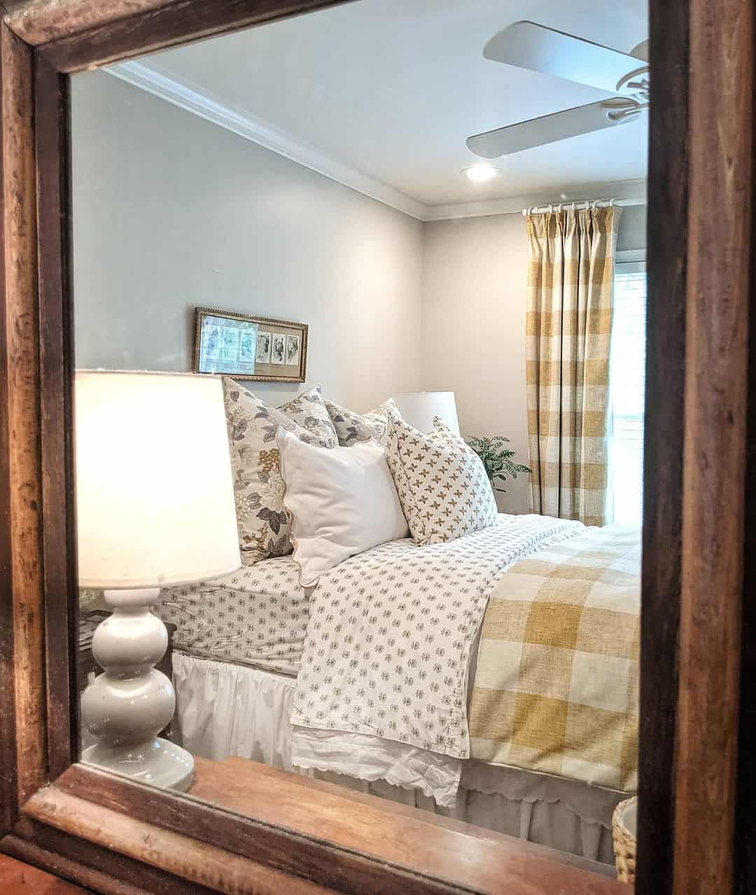 Rustic Yellow Plaid Curtains - Soul & Lane