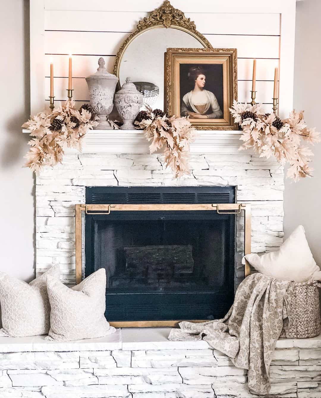 Fall Fireplace Decor 2021 at Gary Delariva blog