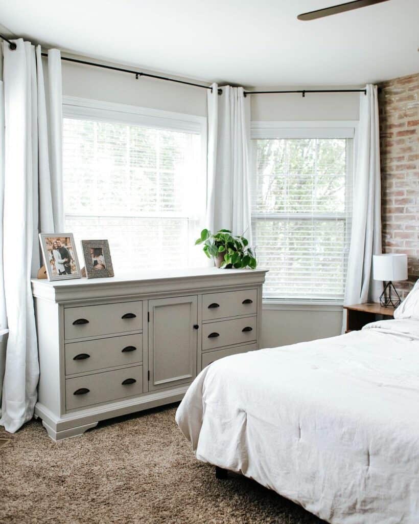 White Window Curtain Ideas for Bedrooms - Soul & Lane