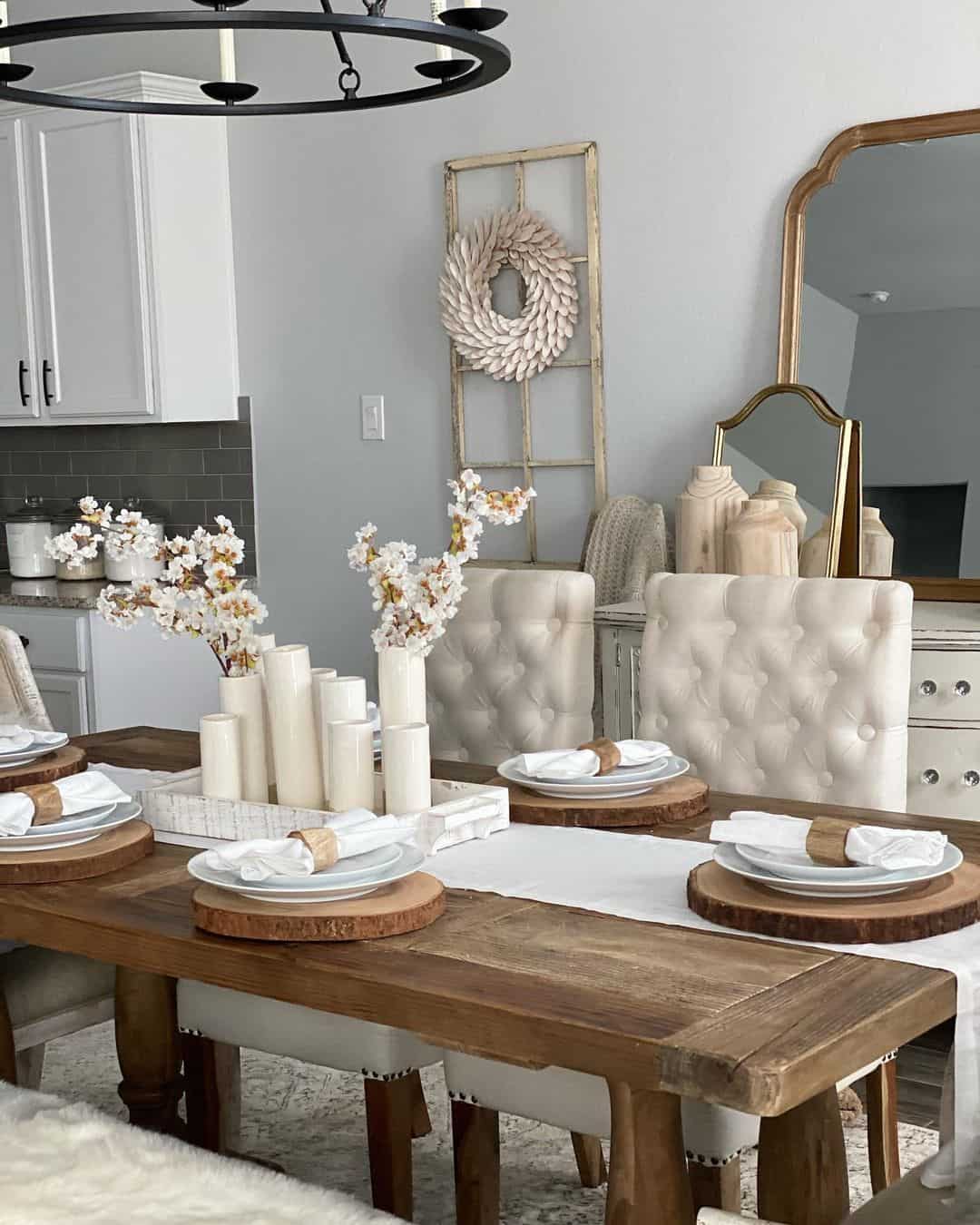 31 Tricks for Incorporating Farmhouse Dining Table Décor