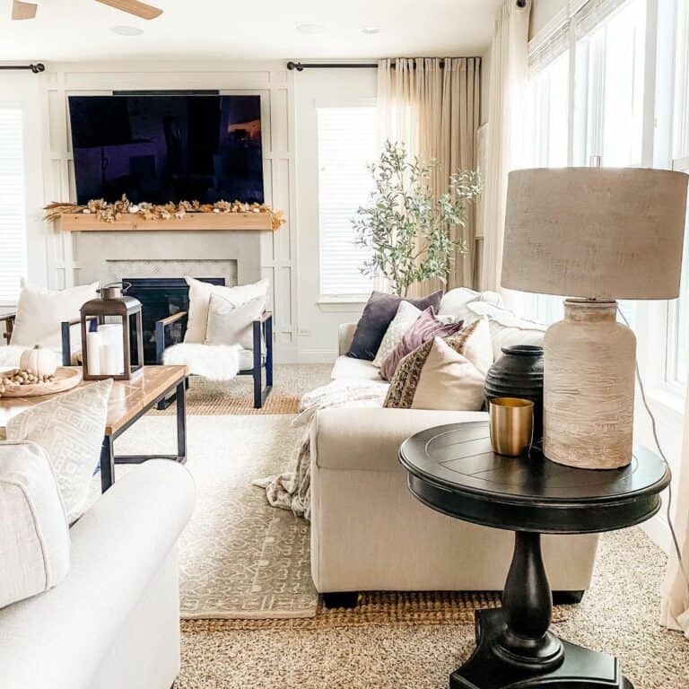 Beige and Off-white Living Room Palette - Soul & Lane