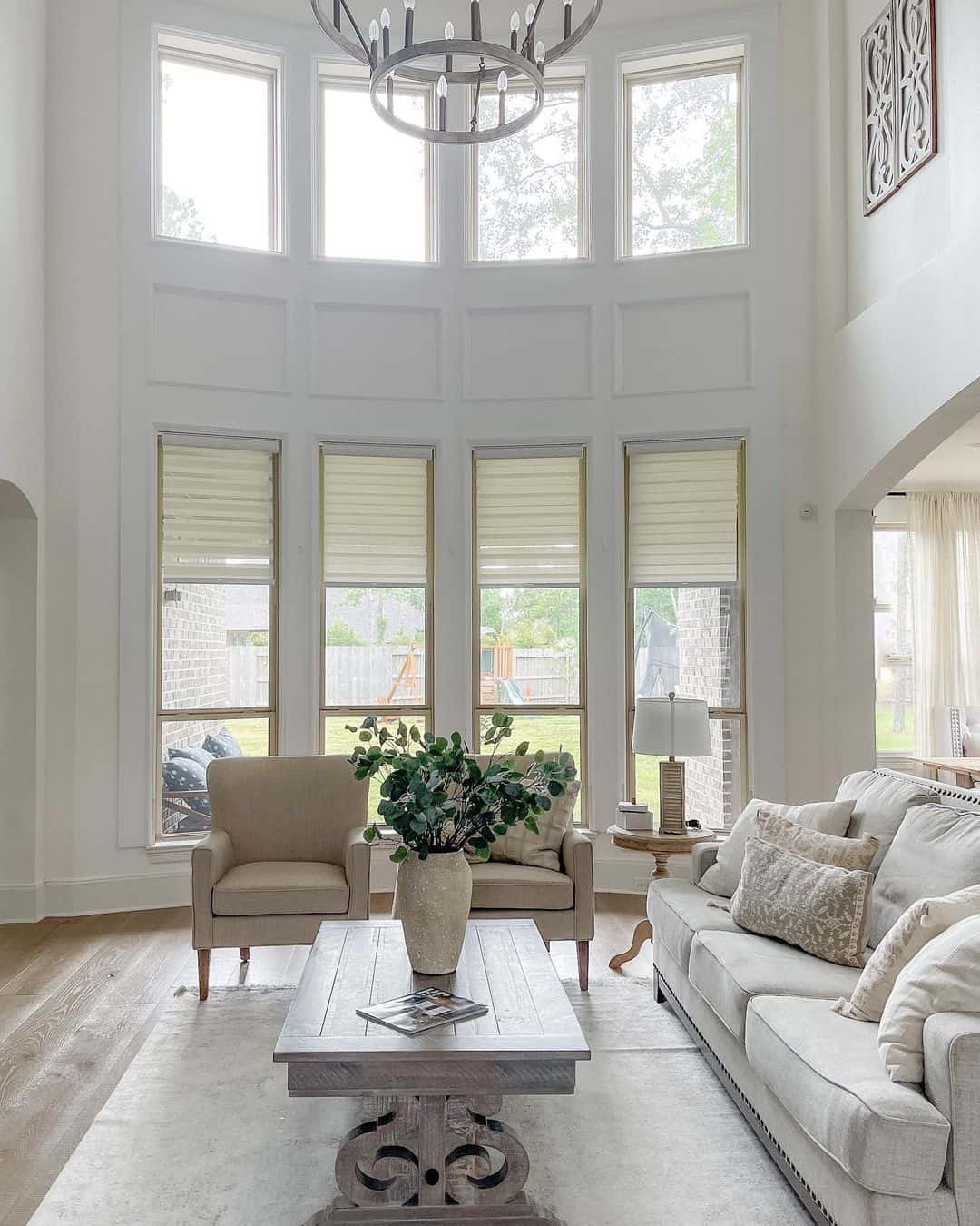 30 Rustic and Sleek Modern Farmhouse Living Room Ideas