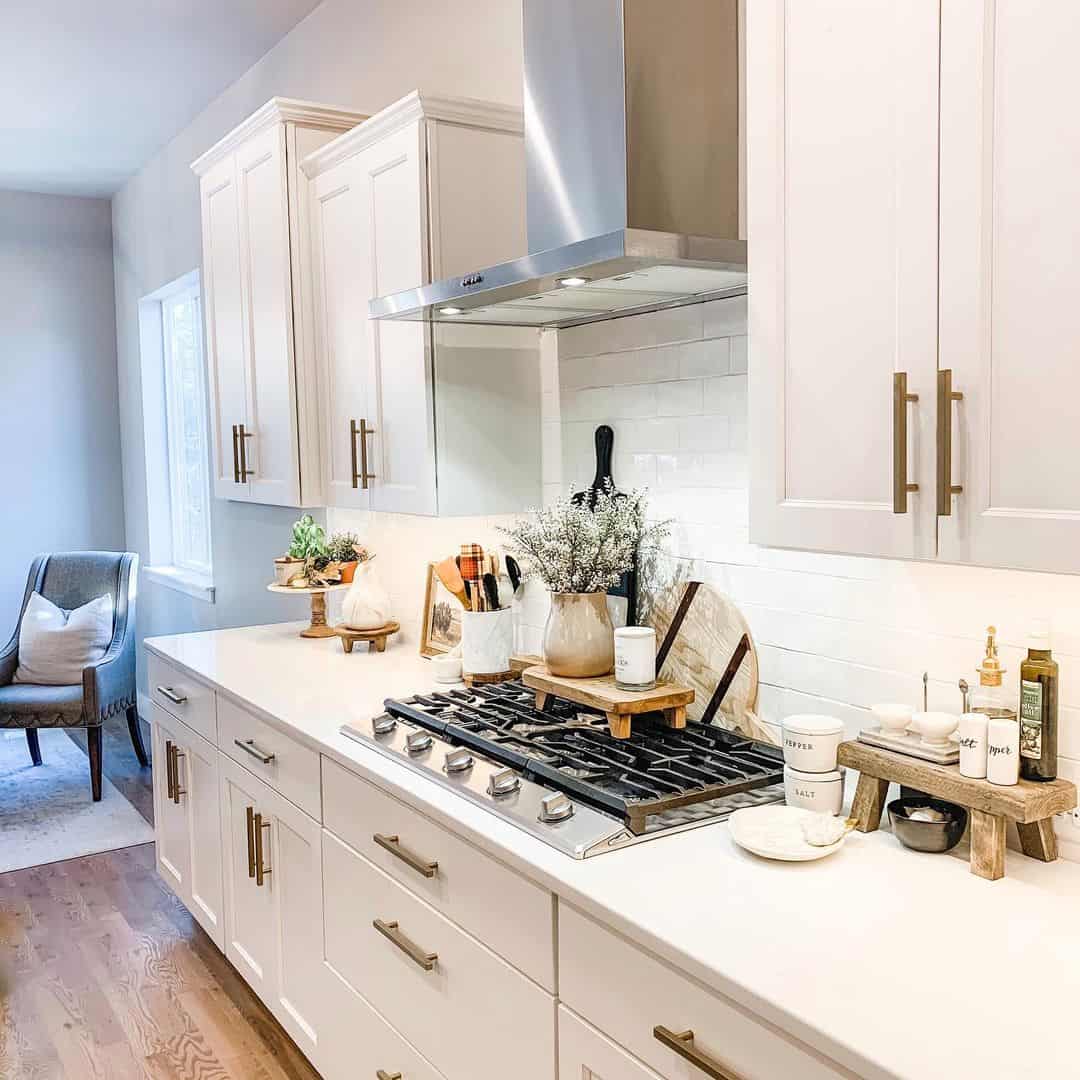 Cooktop Stove in Open-concept Kitchen - Soul & Lane