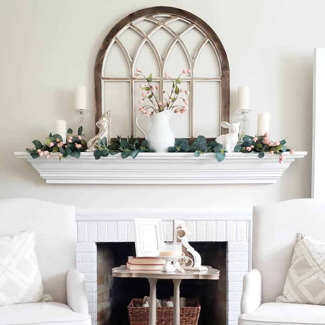 Empty Fireplace Ideas With Cottage Rustic D cor Soul Lane empty-fireplace-ideas-with-cottage-rustic-d-cor-soul-lane