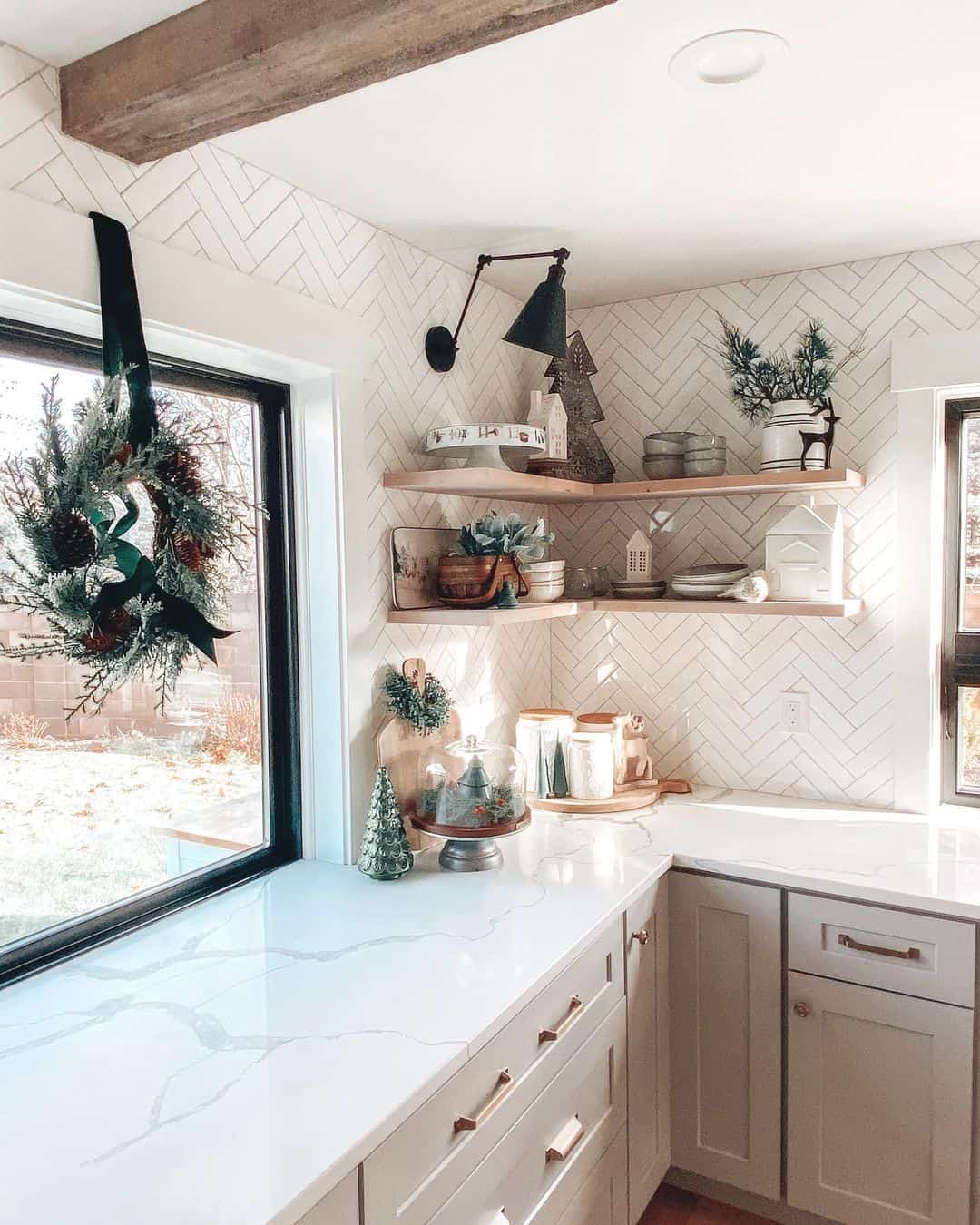 Floating Shelf Ideas for Kitchen Corners - Soul & Lane