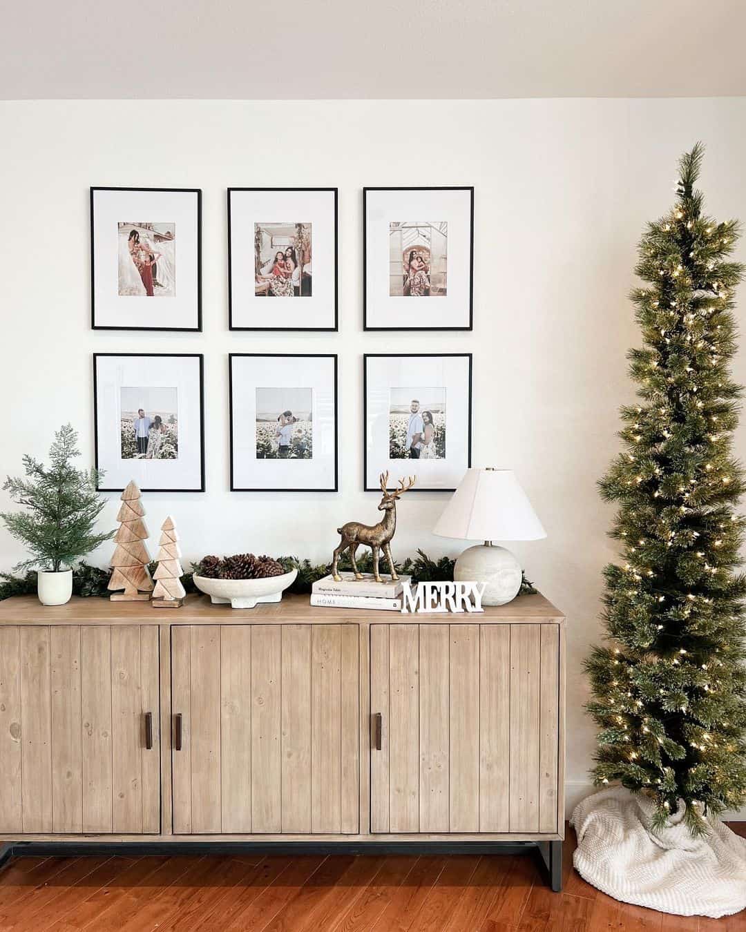 30 Skinny Christmas Tree Ideas To Bring Some Cheer To Your Home