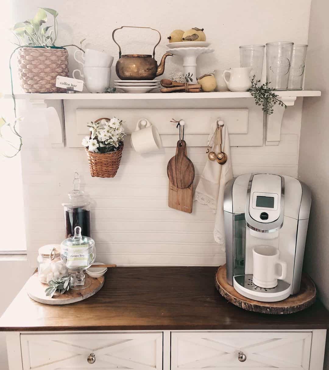 21 Fabulous Corner Coffee Bar Ideas to Wake You Up