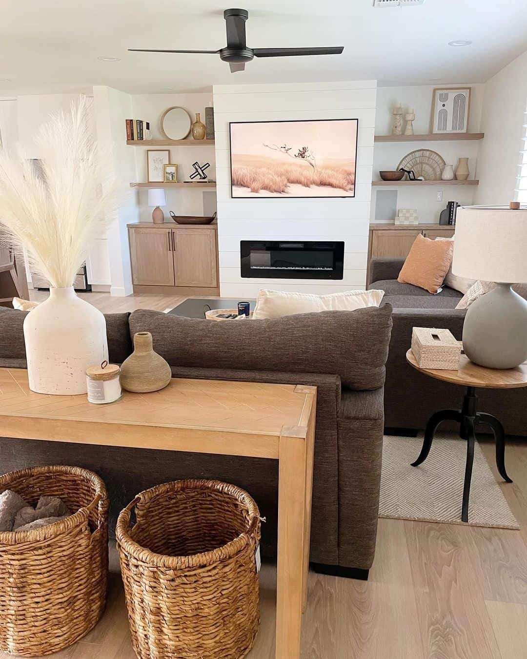 Living Room With a Rustic Touch - Soul & Lane