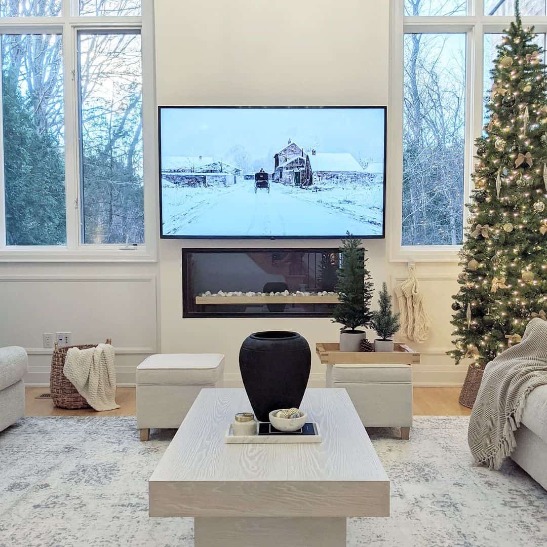 Modern Living Room With Large Windows - Soul & Lane