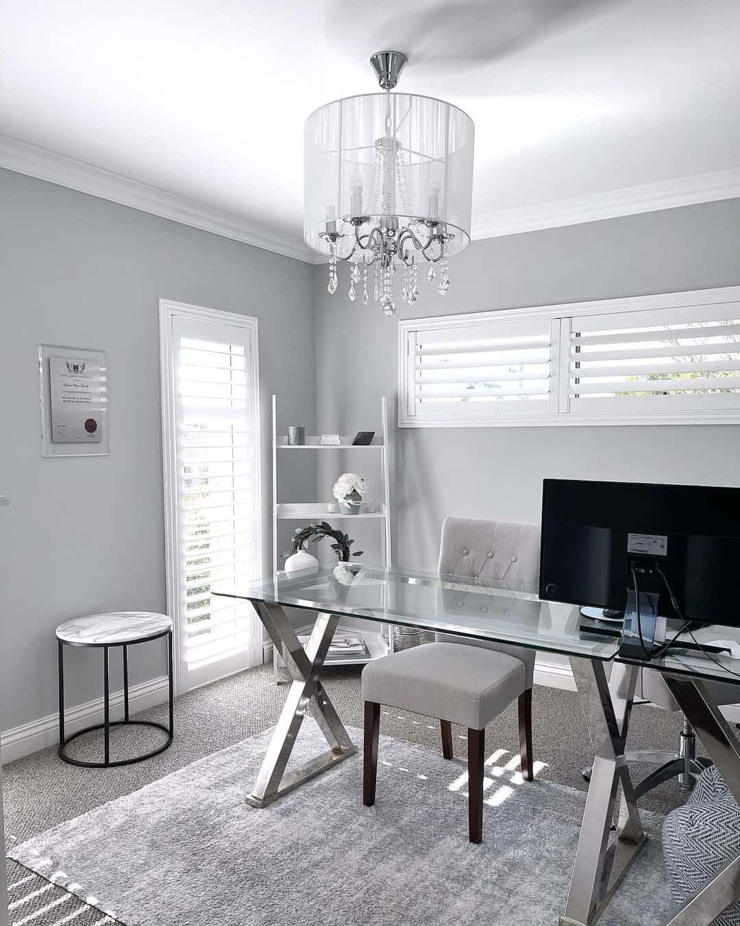 Monochrome Gray Office - Soul & Lane