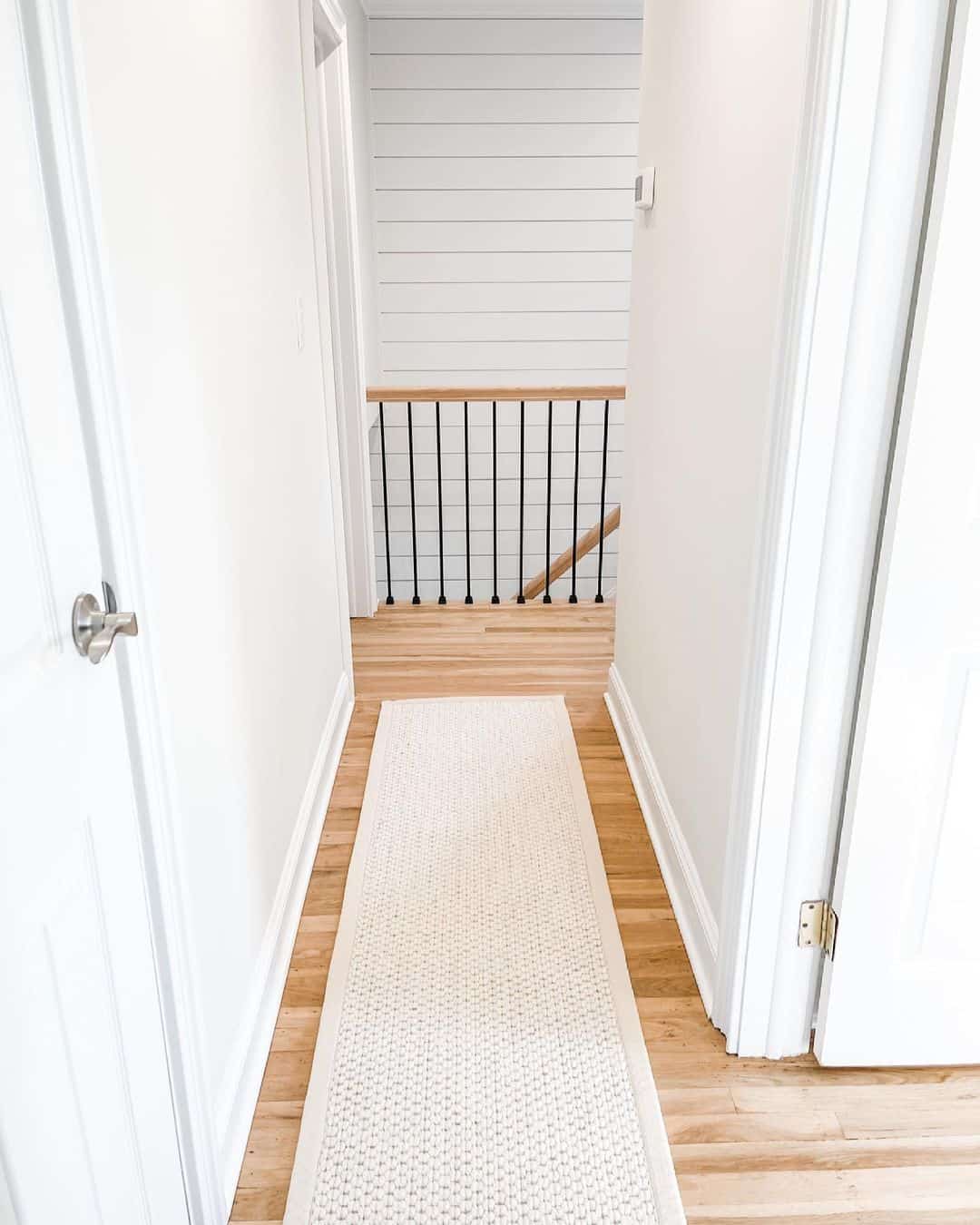 Neutral-toned, Modern Hallway Runner Ideas - Soul & Lane