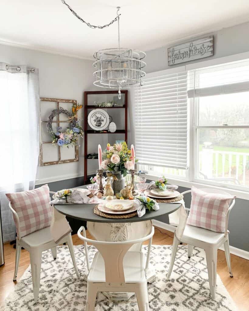 30 Rustic Easter Table Décor Ideas to Celebrate Spring