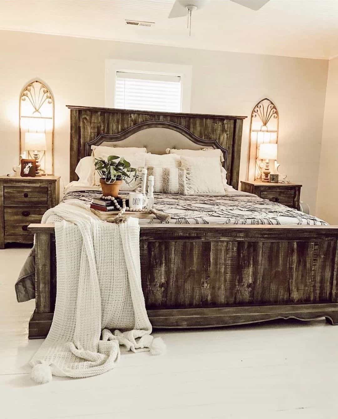 Diy Rustic Bed Frame