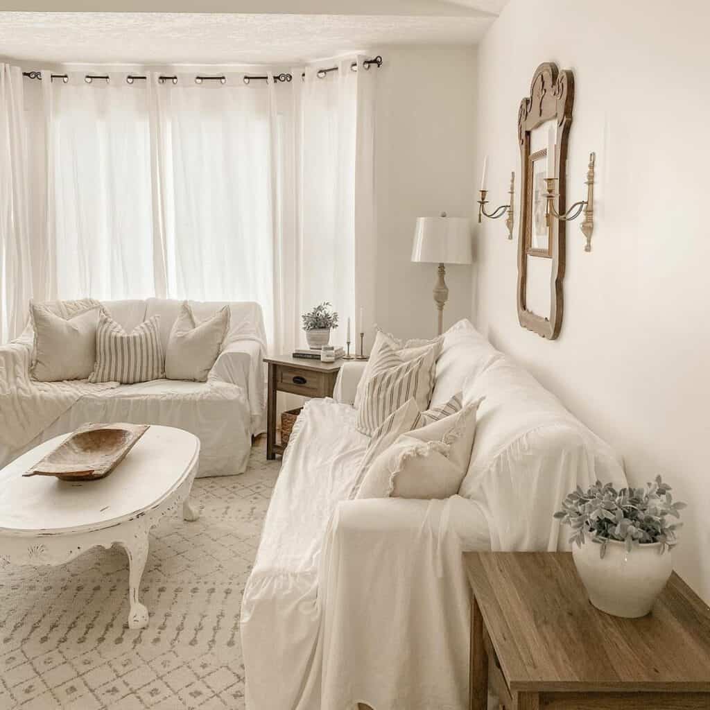 Rustic Cottage With Neutral White Décor - Soul & Lane