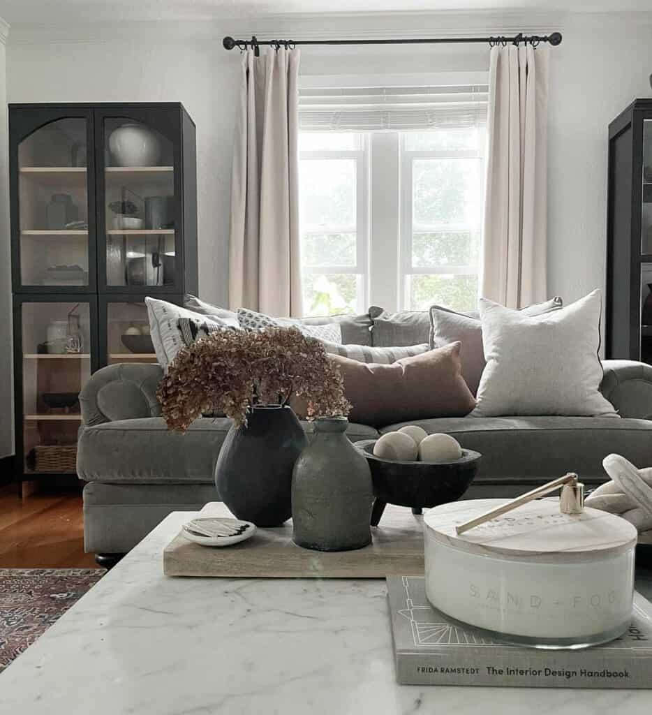34 Stylish Dark Grey Couch Living Room Ideas