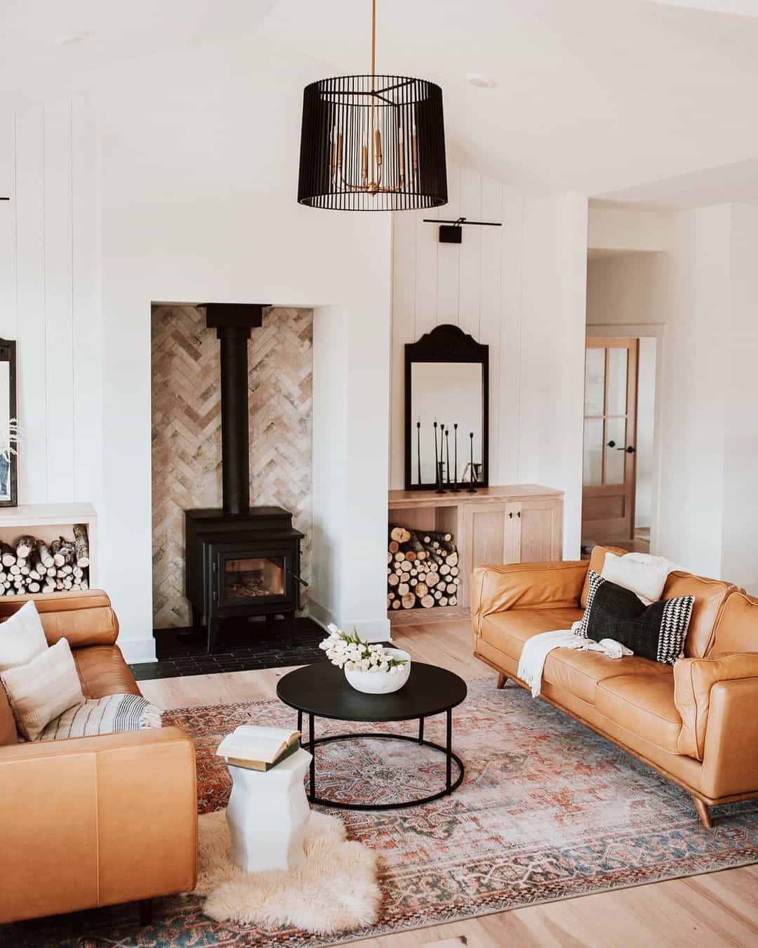 29 Metal Fireplace Ideas That Make a Statement