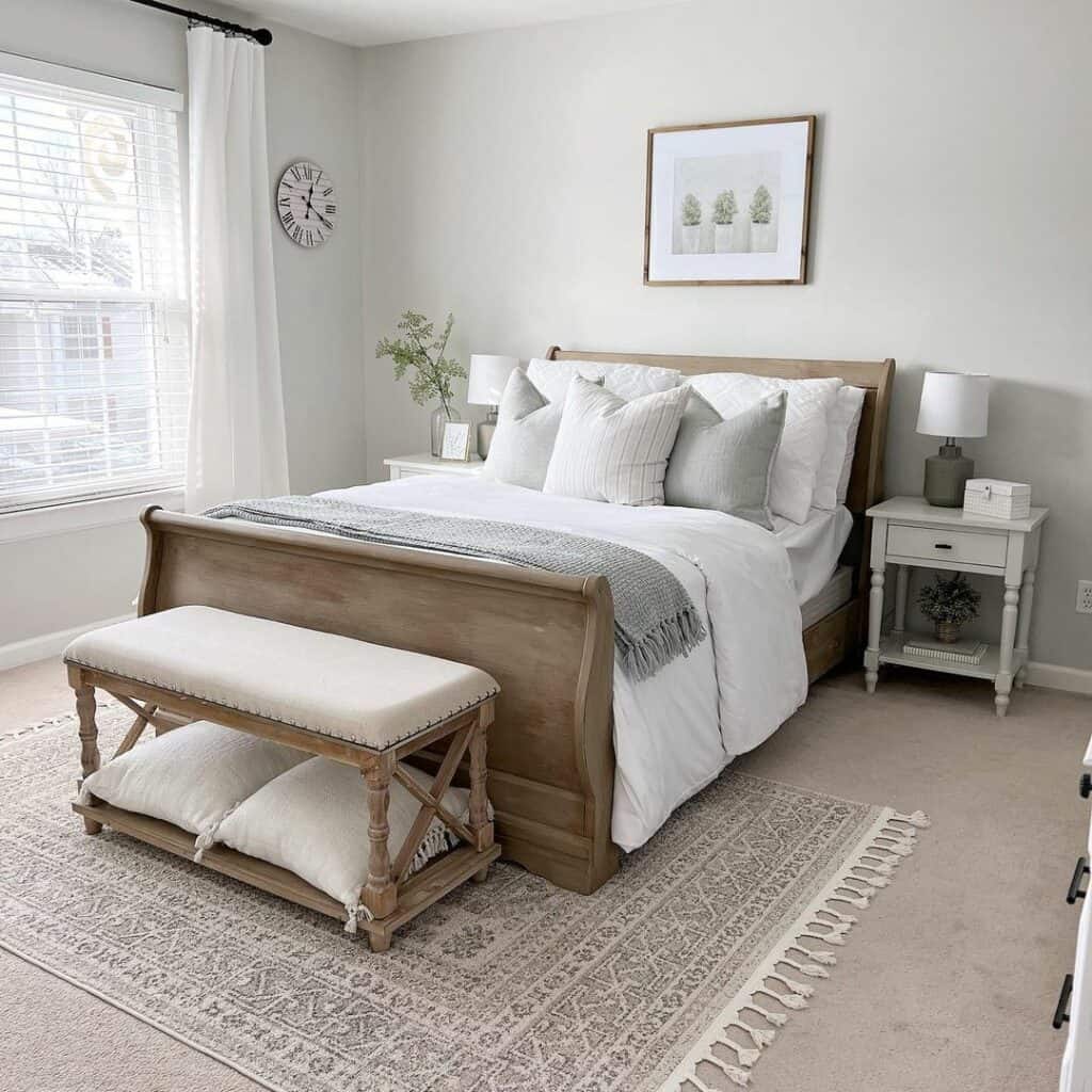 Calming Gray Bedroom - Soul & Lane