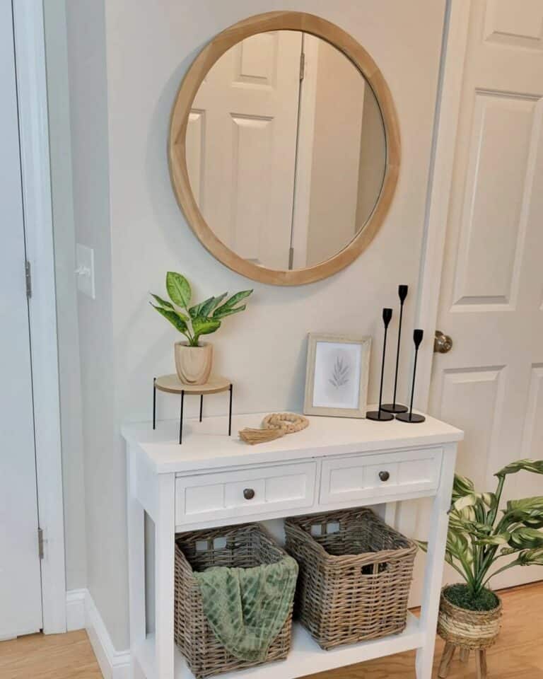 Classic Entryway With White Dresser - Soul & Lane