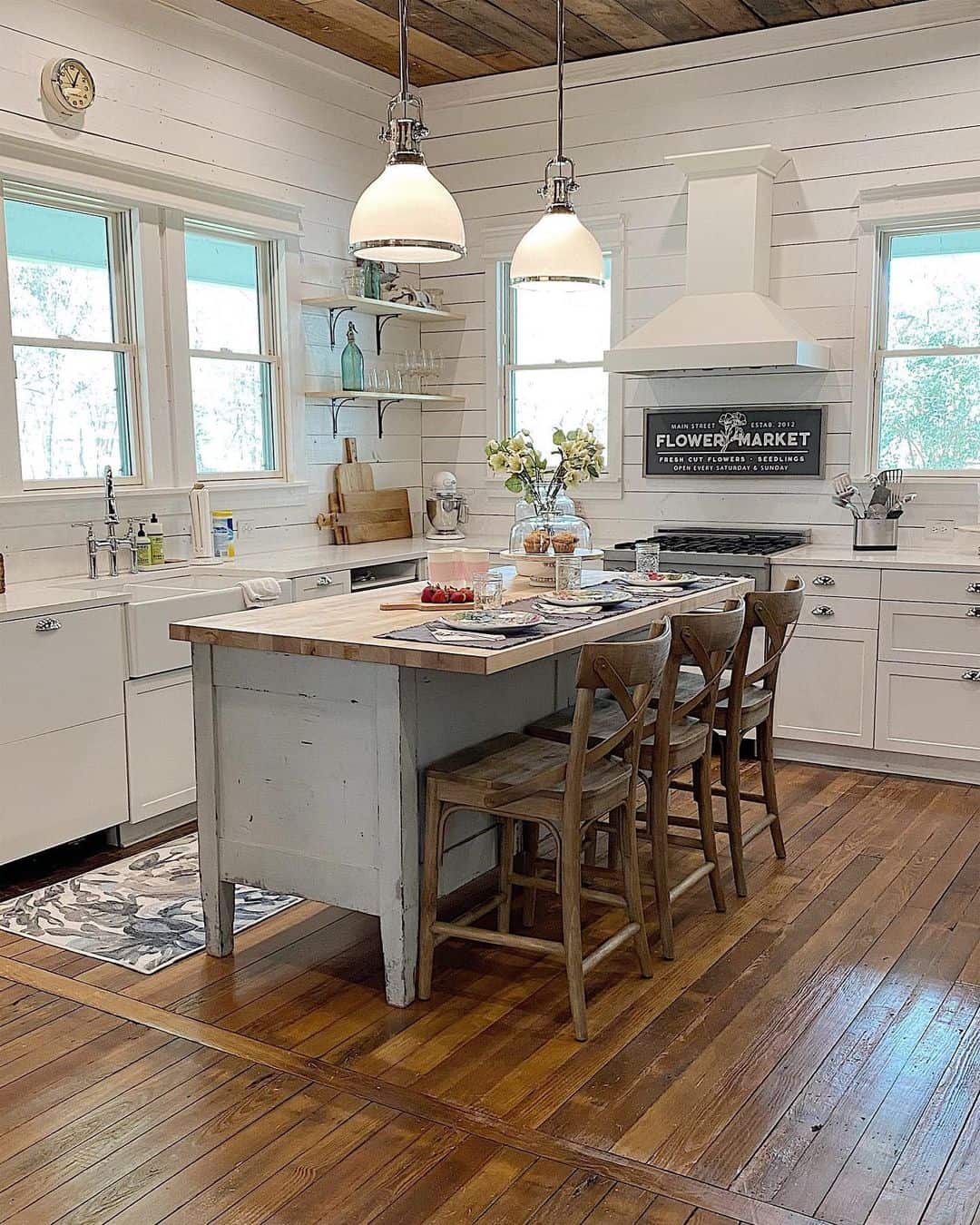 Cozy Gray Kitchen Island - Soul & Lane