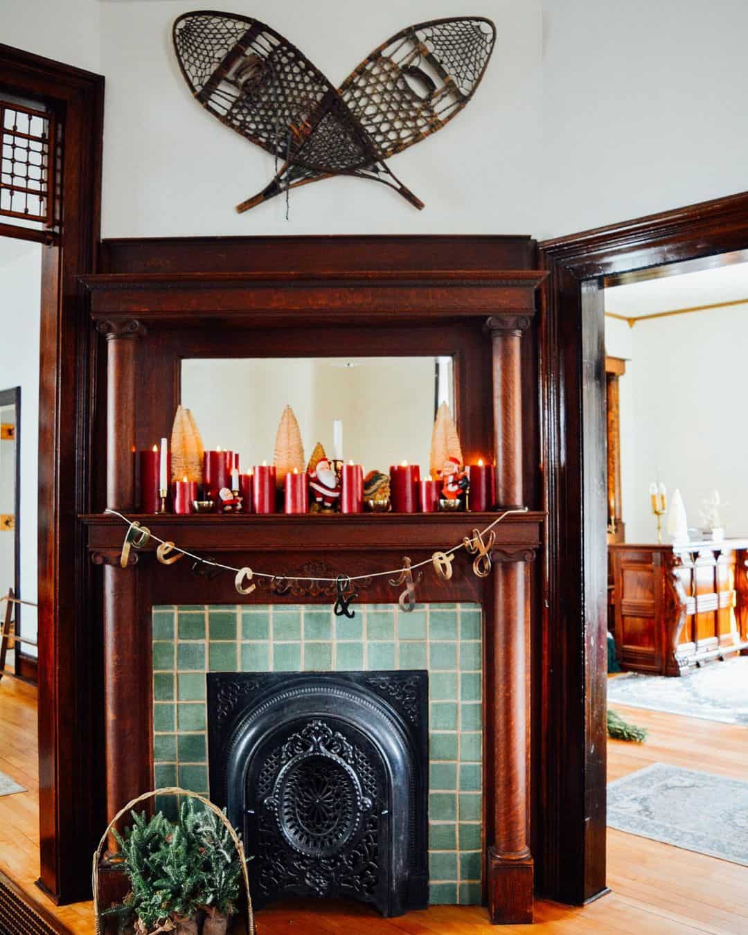 30 Eye-catching Tiled Fireplace Surrounds for All Seasons