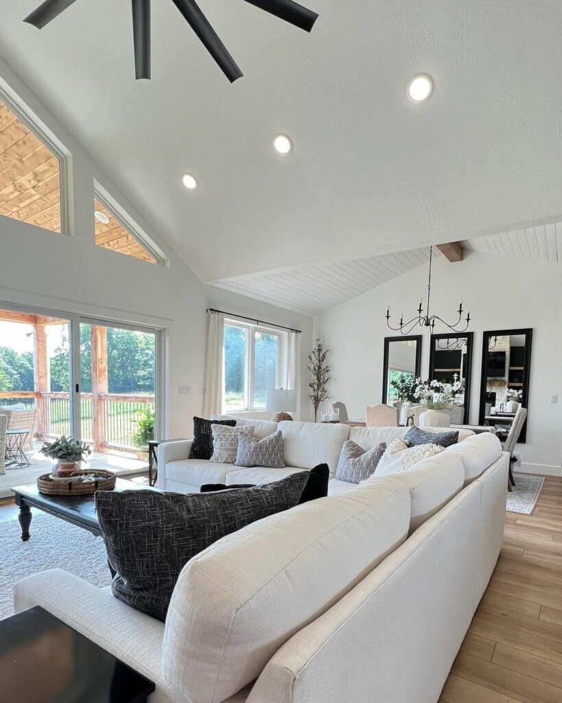 36 Open Living Room Ideas to Create a Balanced Space