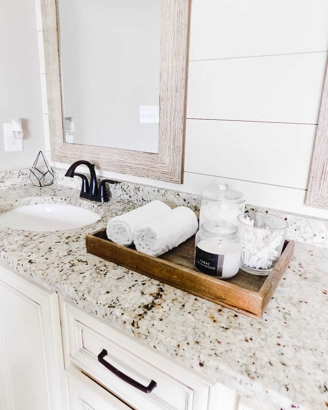 28 Refreshing Bathroom Countertop Ideas