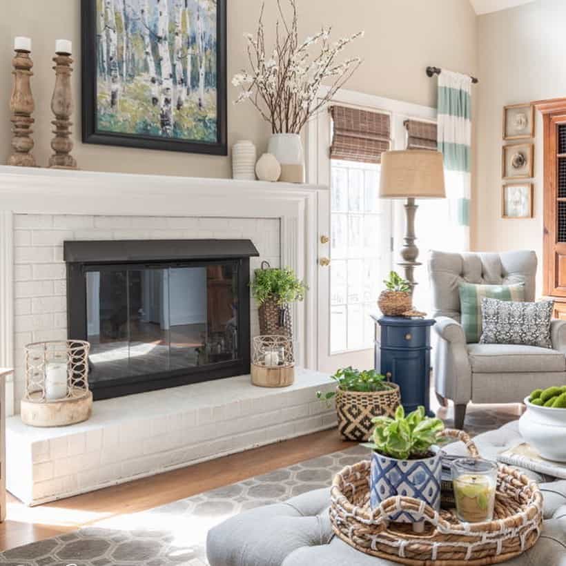 Farmhouse Decorating Ideas With Greenery - Soul & Lane