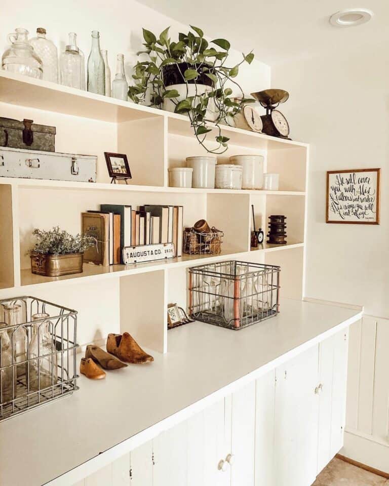 Farmhouse Kitchen Storage Shelves - Soul & Lane