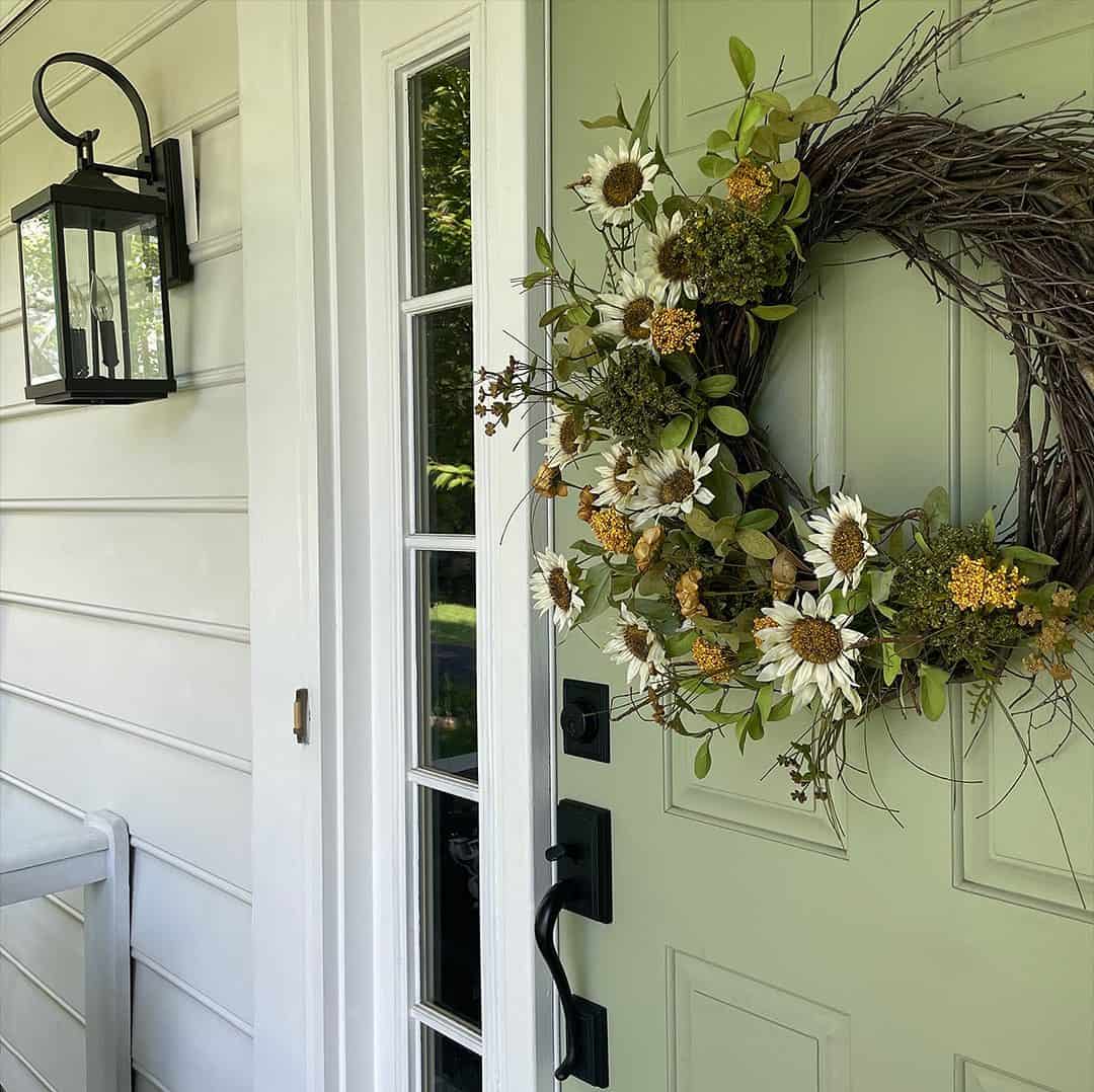 Floral Front Door - Soul & Lane