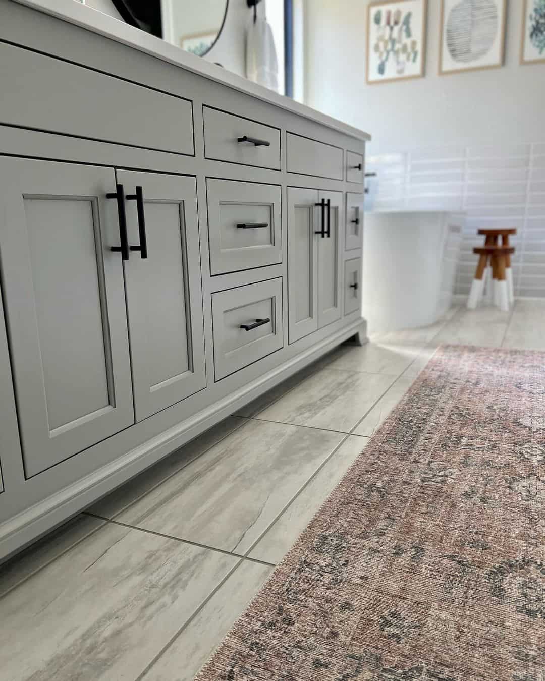 30 Bathroom Rug Ideas to Create a Spa Sanctuary