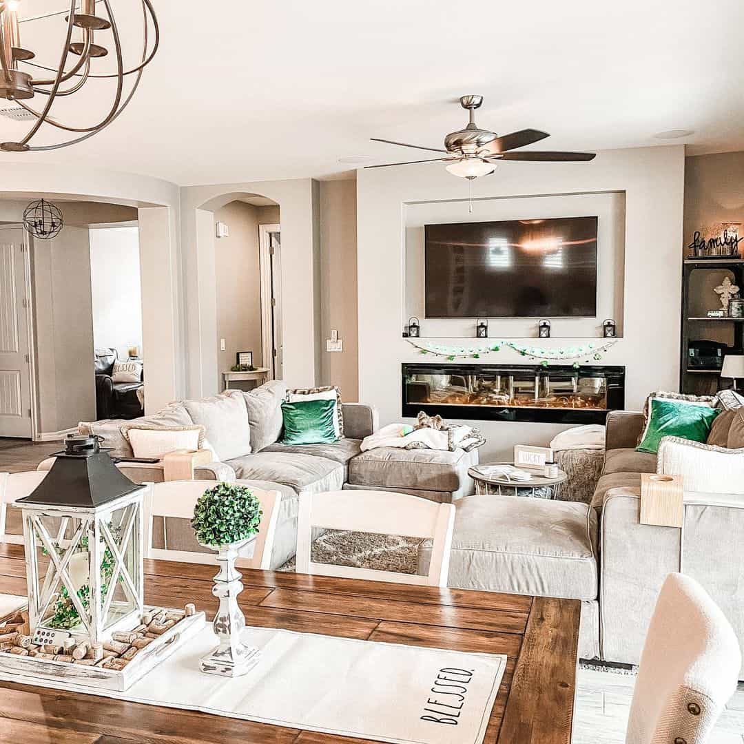 36 Open Living Room Ideas to Create a Balanced Space