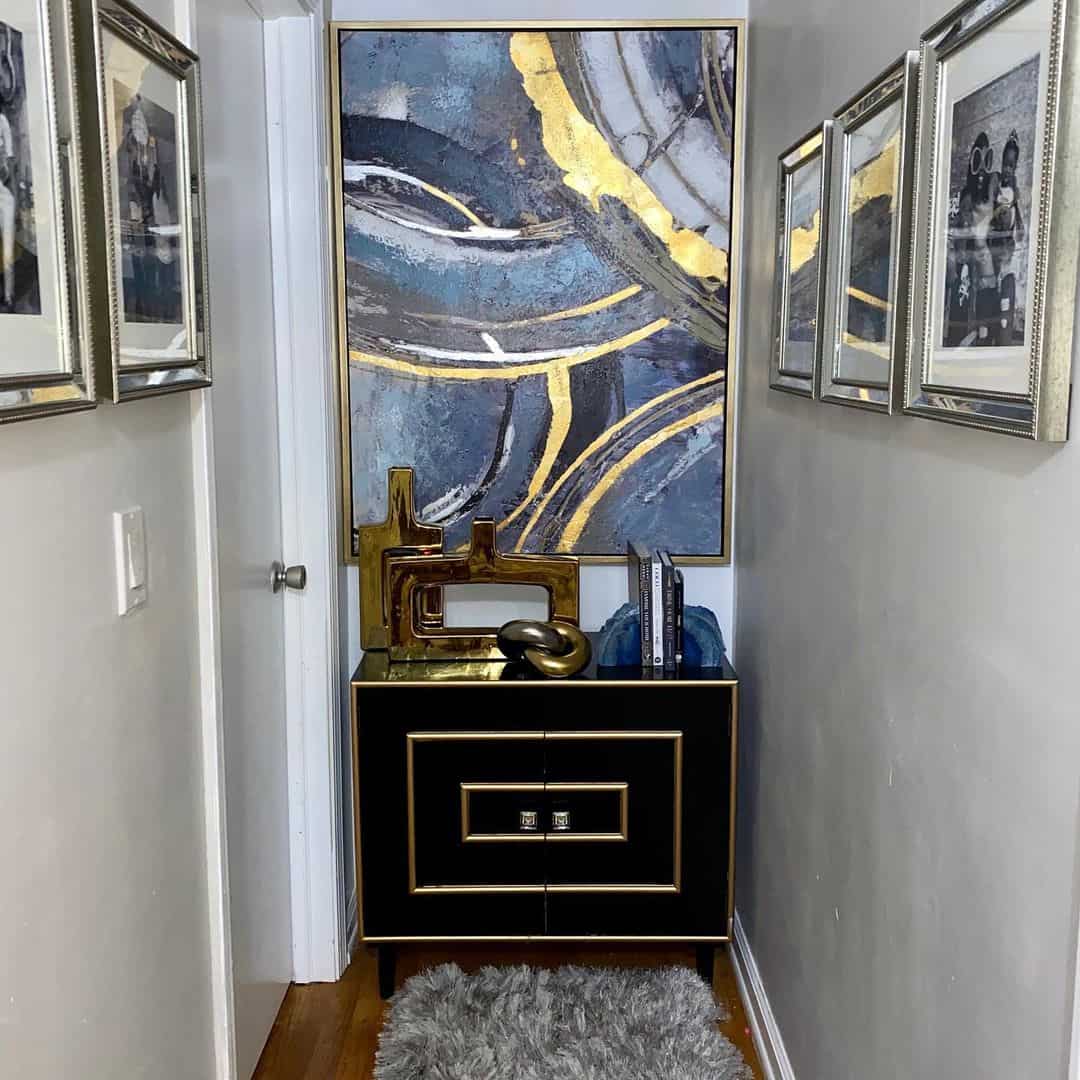 Majestic Hallway With Golden Accents - Soul & Lane