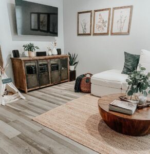 Minimalist Boho TV Wall Design Ideas - Soul & Lane