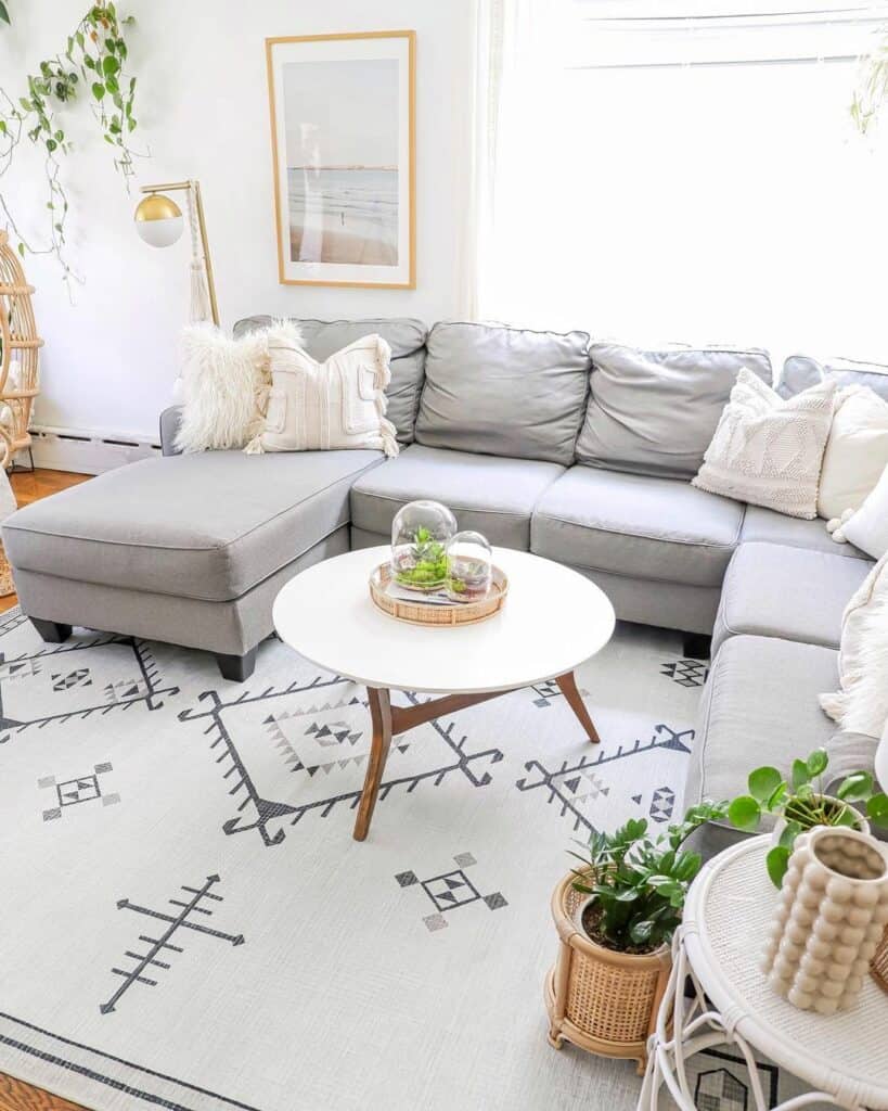 Modern Bohemian Living Room Design - Soul & Lane