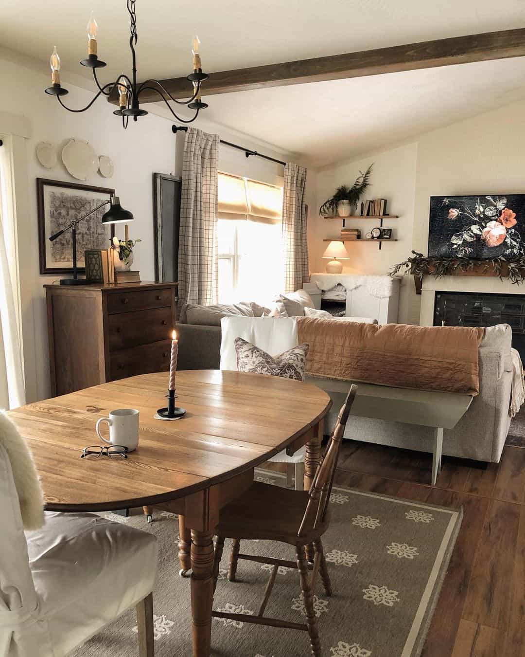 Modern Rustic Curtains for Living Room Ideas - Soul & Lane