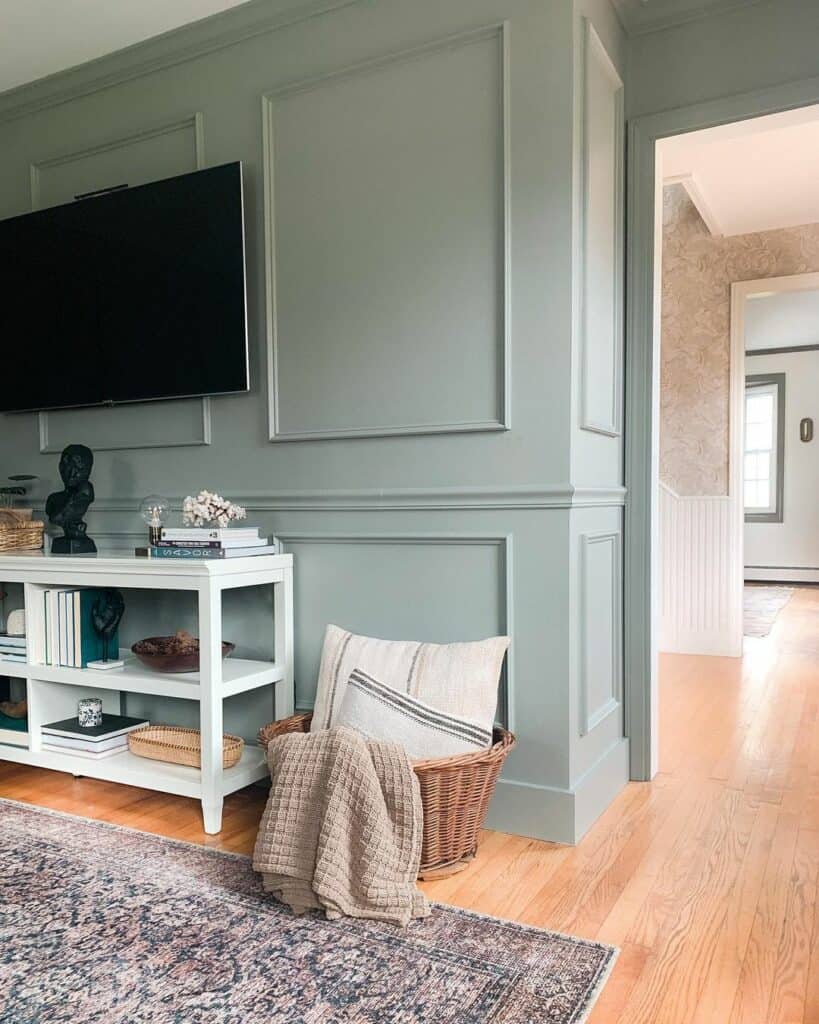 Pastel TV Wall Design Ideas - Soul & Lane