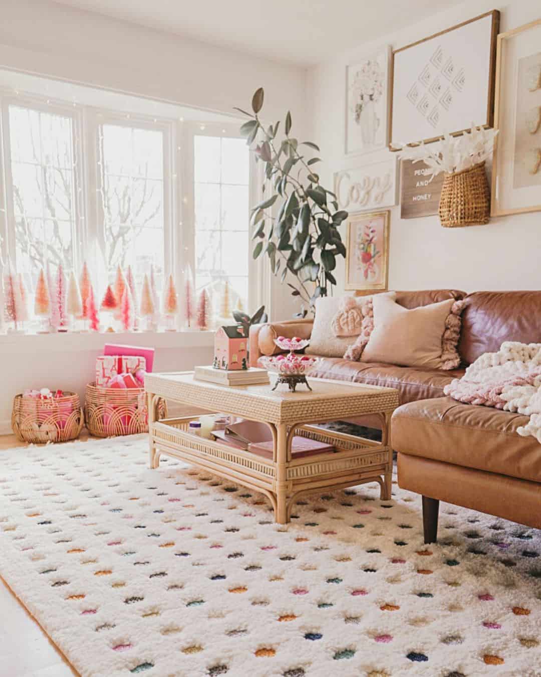 Pink Pine Trees and a Pink Birdhouse - Soul & Lane