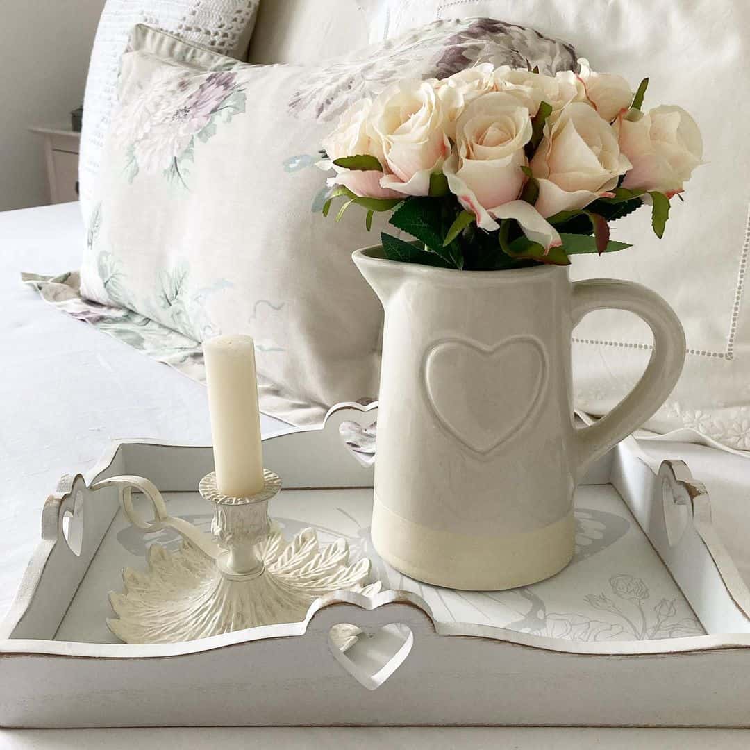 Romantic Bedroom Tray Styling - Soul & Lane
