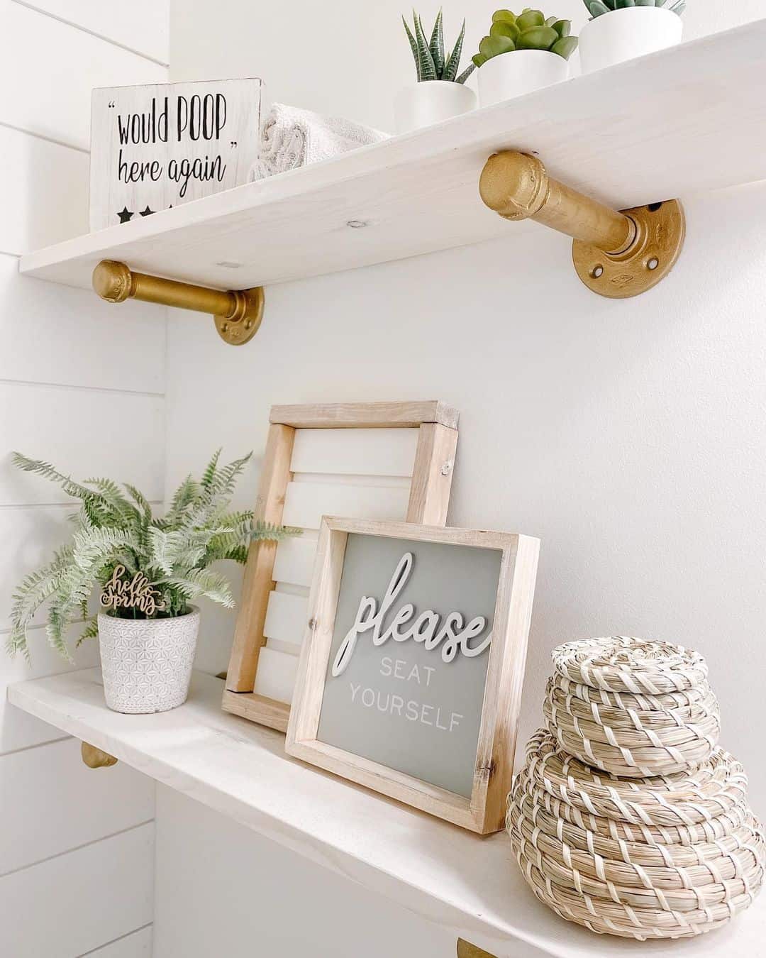 Silly Statements Bathroom Shelf Décor - Soul & Lane