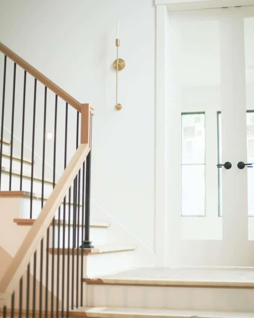 Simple Modern Farmhouse Staircase Ideas - Soul & Lane