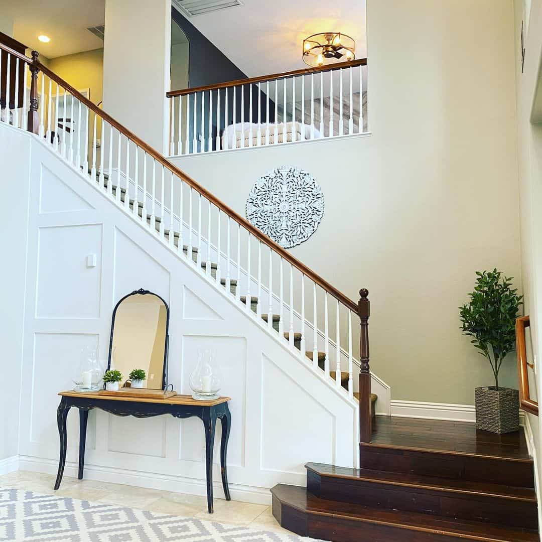 Tall Staircase With Side Paneling - Soul & Lane