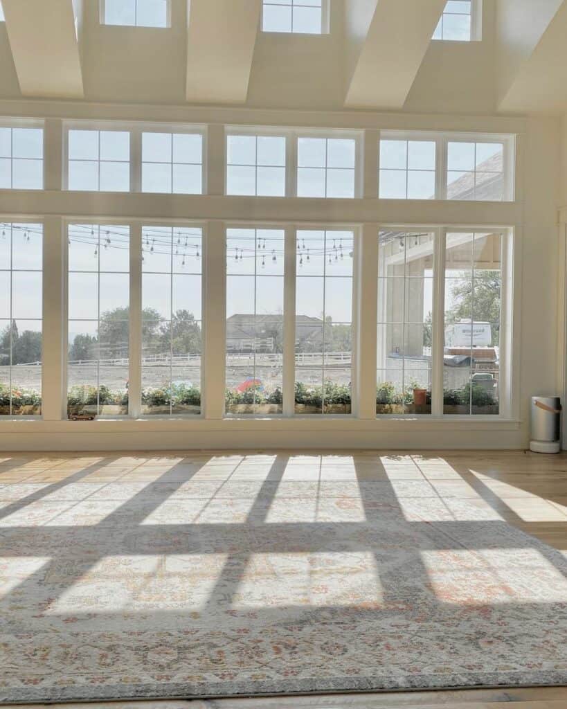 Timber French Doors With Transom Windows - Soul & Lane