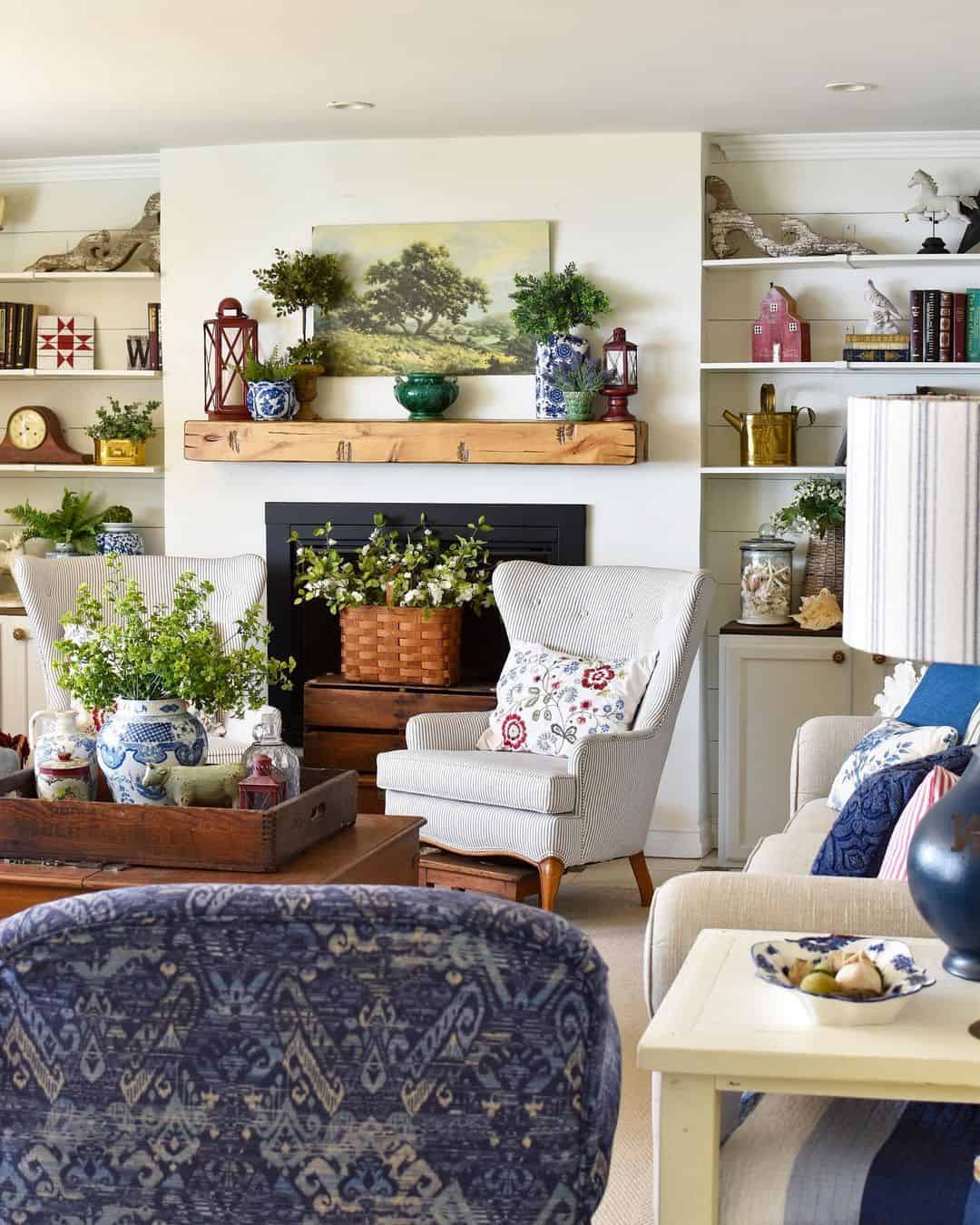 29 Summer Living Room Décor Ideas to Help Savor the Season