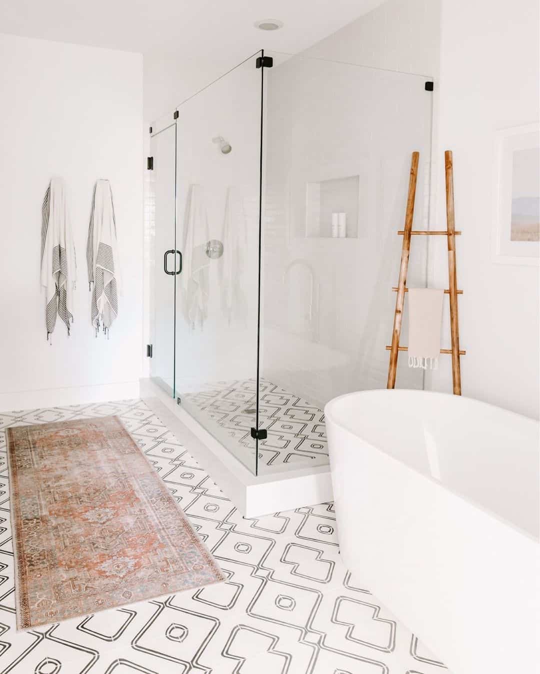 30 Bathroom Rug Ideas to Create a Spa Sanctuary