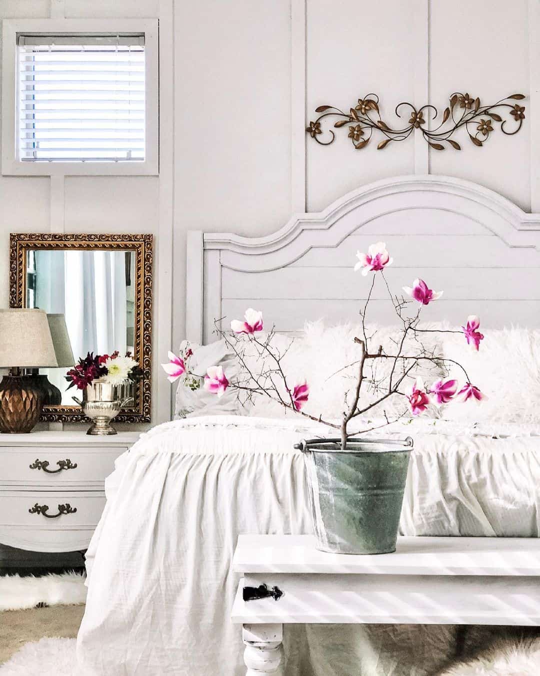 White Board and Batten Wall in Master Bedroom - Soul & Lane