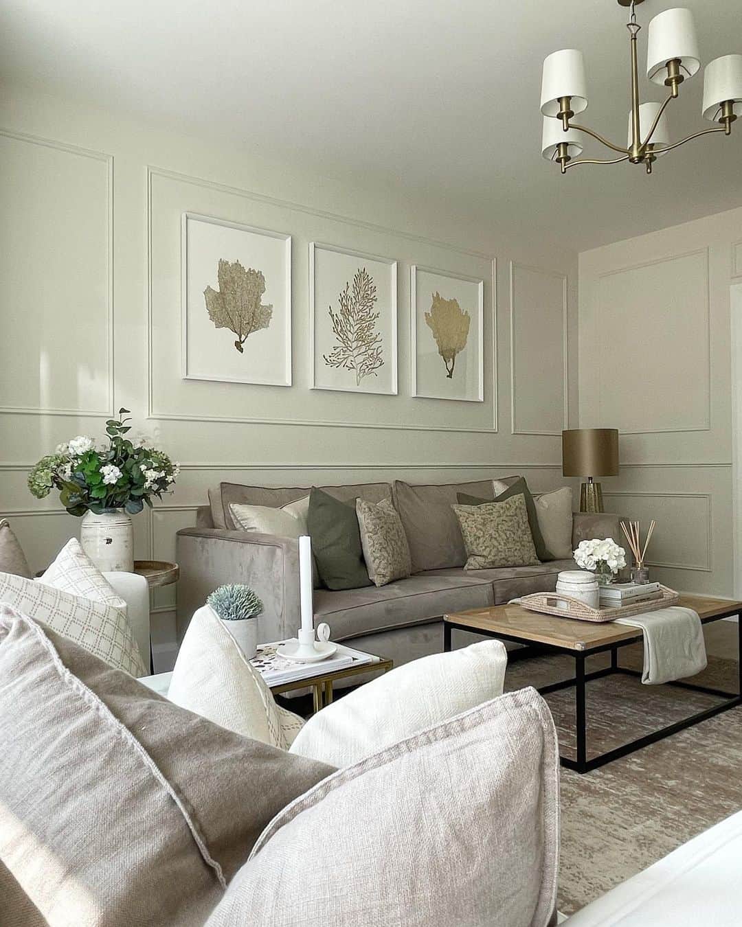 White and Gray Living Room Décor - Soul & Lane