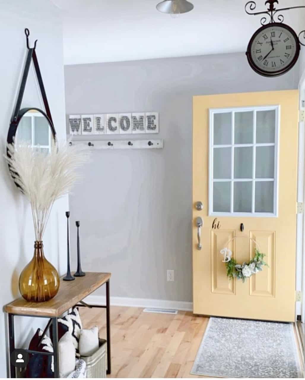 Yellow Entryway Ideas - Soul & Lane