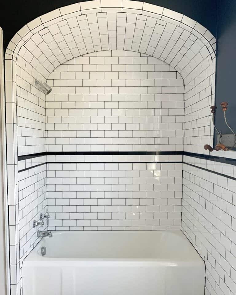 Arched Alcove Around Soaking Bathtub - Soul & Lane